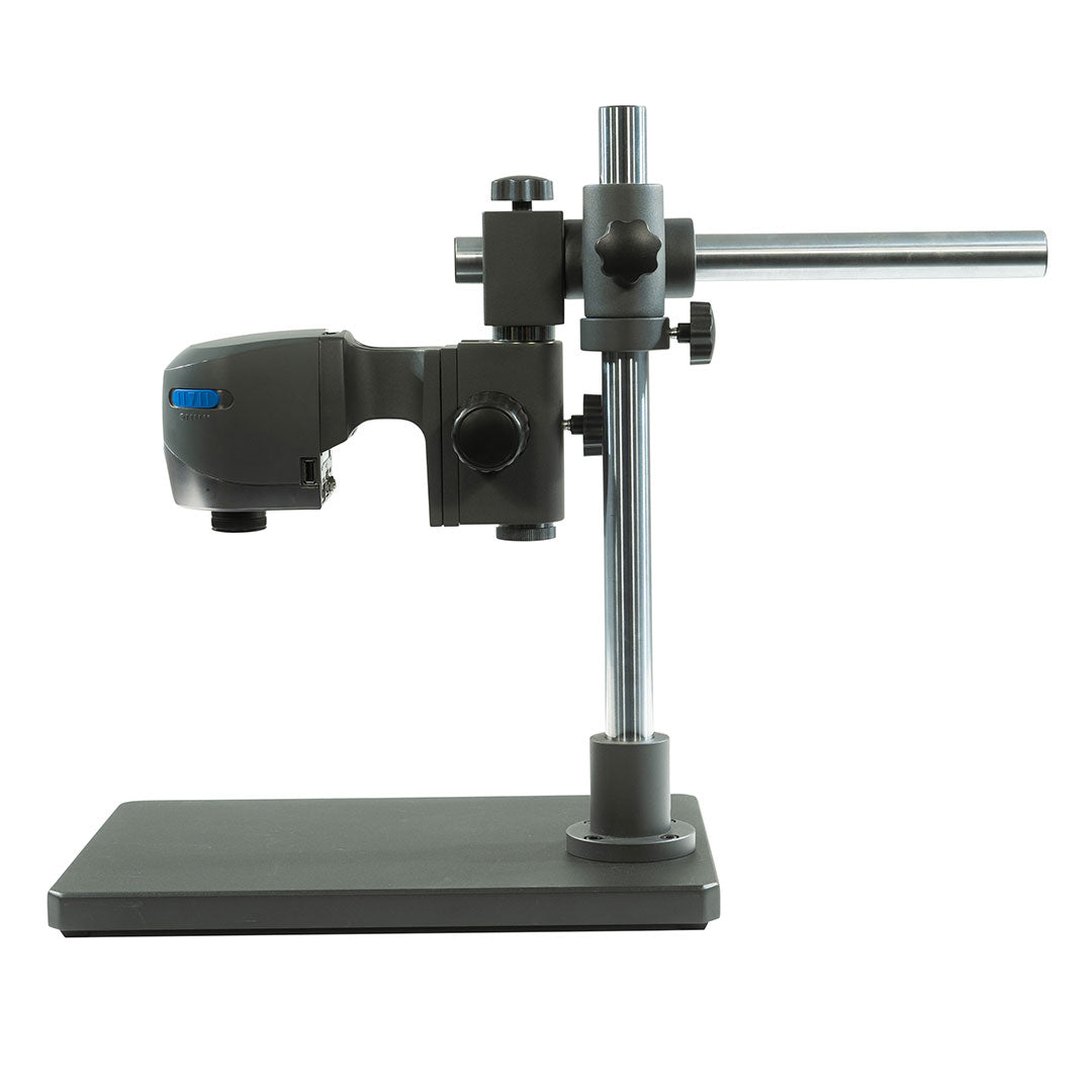 VE Cam 50 digital microscope, boom stand 22" touchscreen monitor syste ...
